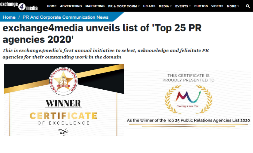 Top PR Agency in India, PR Firm, PR Company